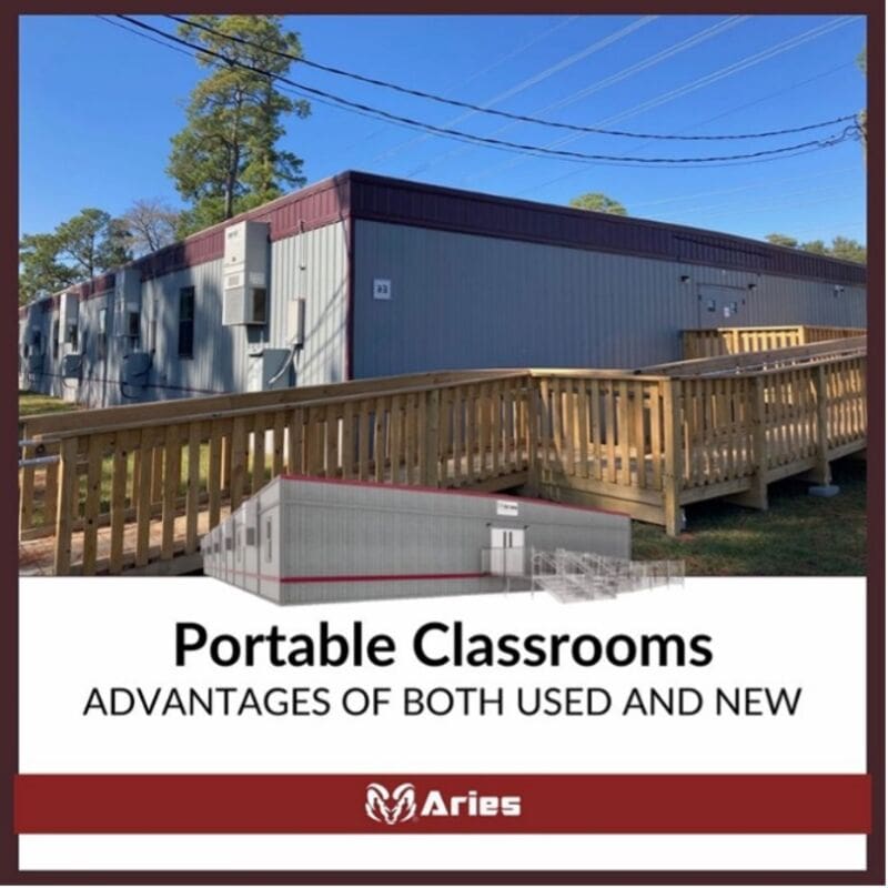Portable Classrooms: Advantages of Both Used and New | Aries